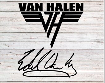 Eddie Van Halen Svg - Etsy