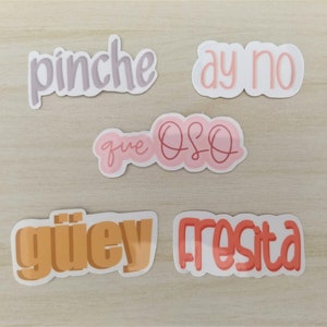 Mexican Sayings Dichos Mexicanos Stickers - Etsy