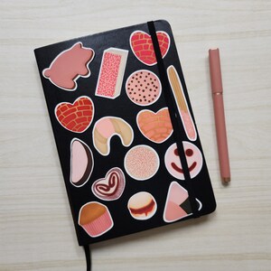 Pan Dulce Valentines Day Themed Stickers Pan Dulce Mexicano Mexican ...