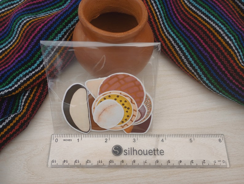 Pan Dulce Pan Dulce Mexicano Mexican Bread Sticker Pack 15 Stickers - Etsy