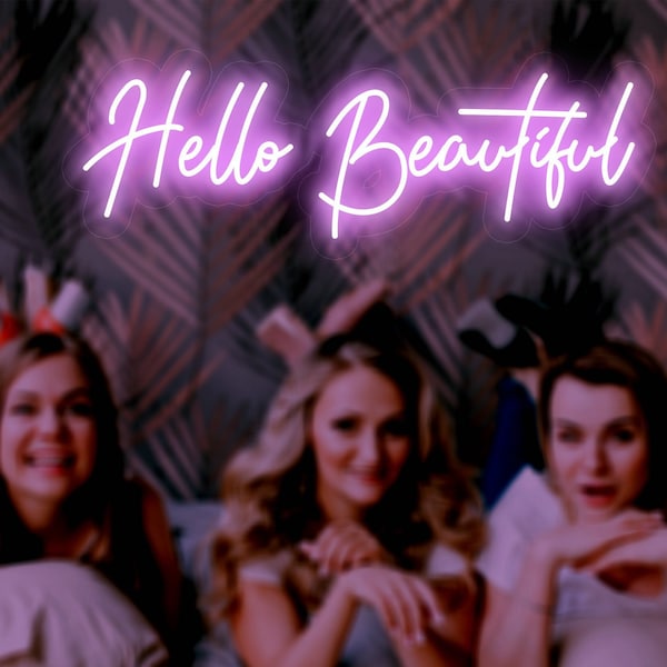 Hello Gorgeous Neon Sign - Etsy