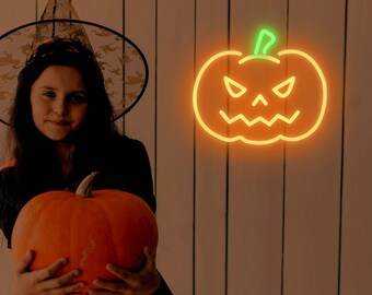 Led Pumpkin Sign - Etsy