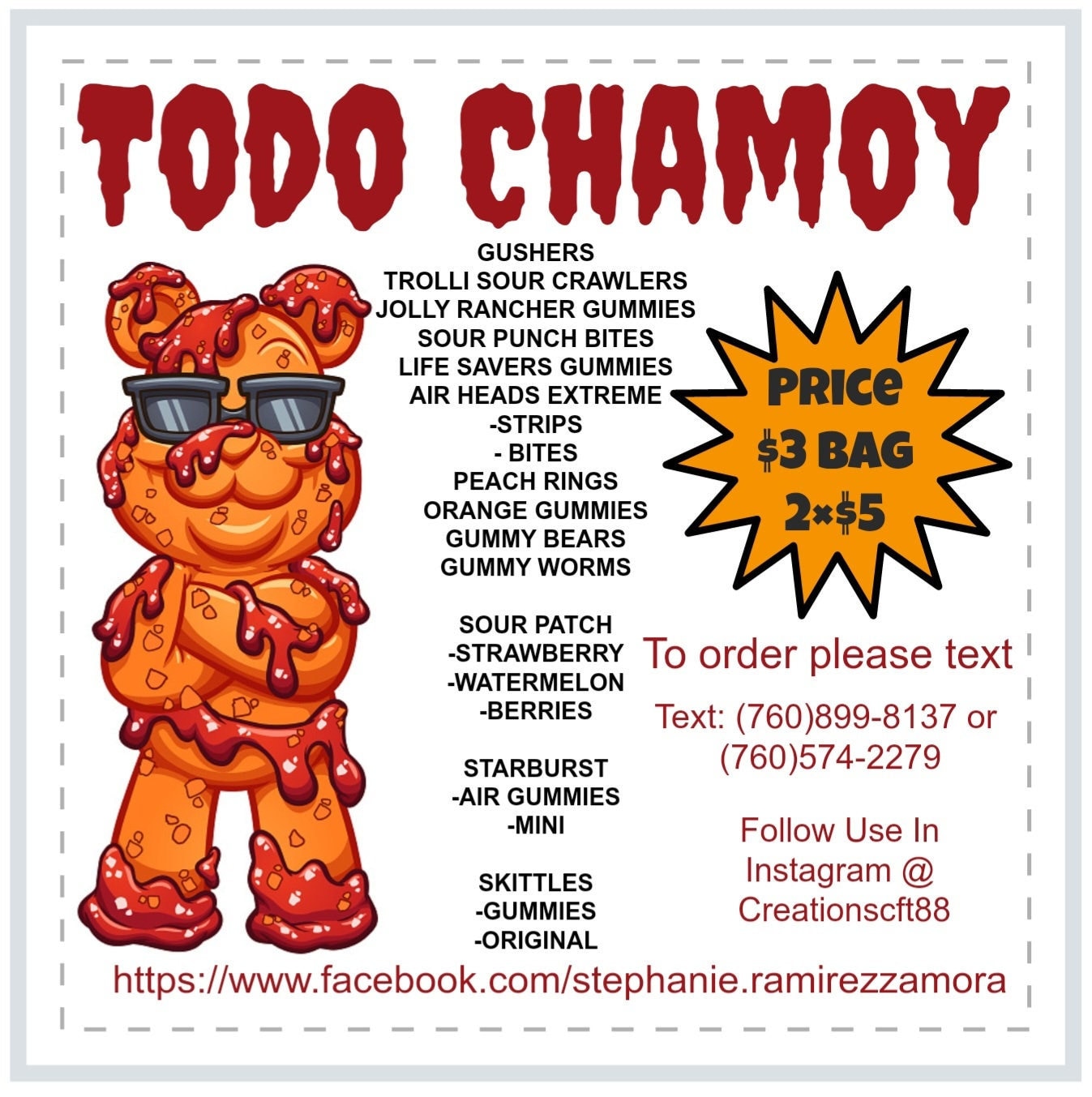 Todo Chamoy Candy - Etsy
