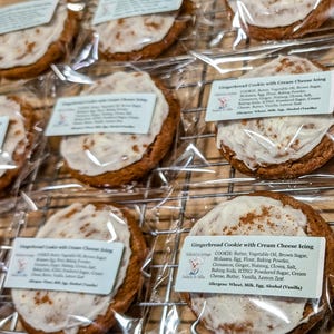 Soft and Chewy Gingerbread Drop Cookies, One Dozen (12) - Etsy