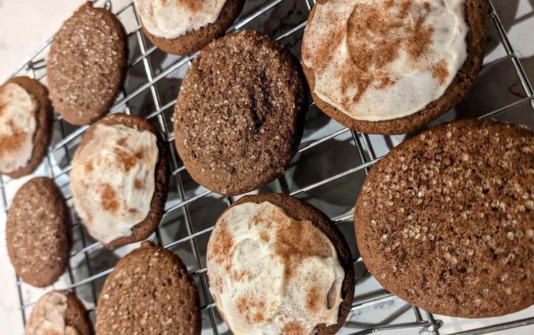 Soft and Chewy Gingerbread Drop Cookies, One Dozen (12) - Etsy