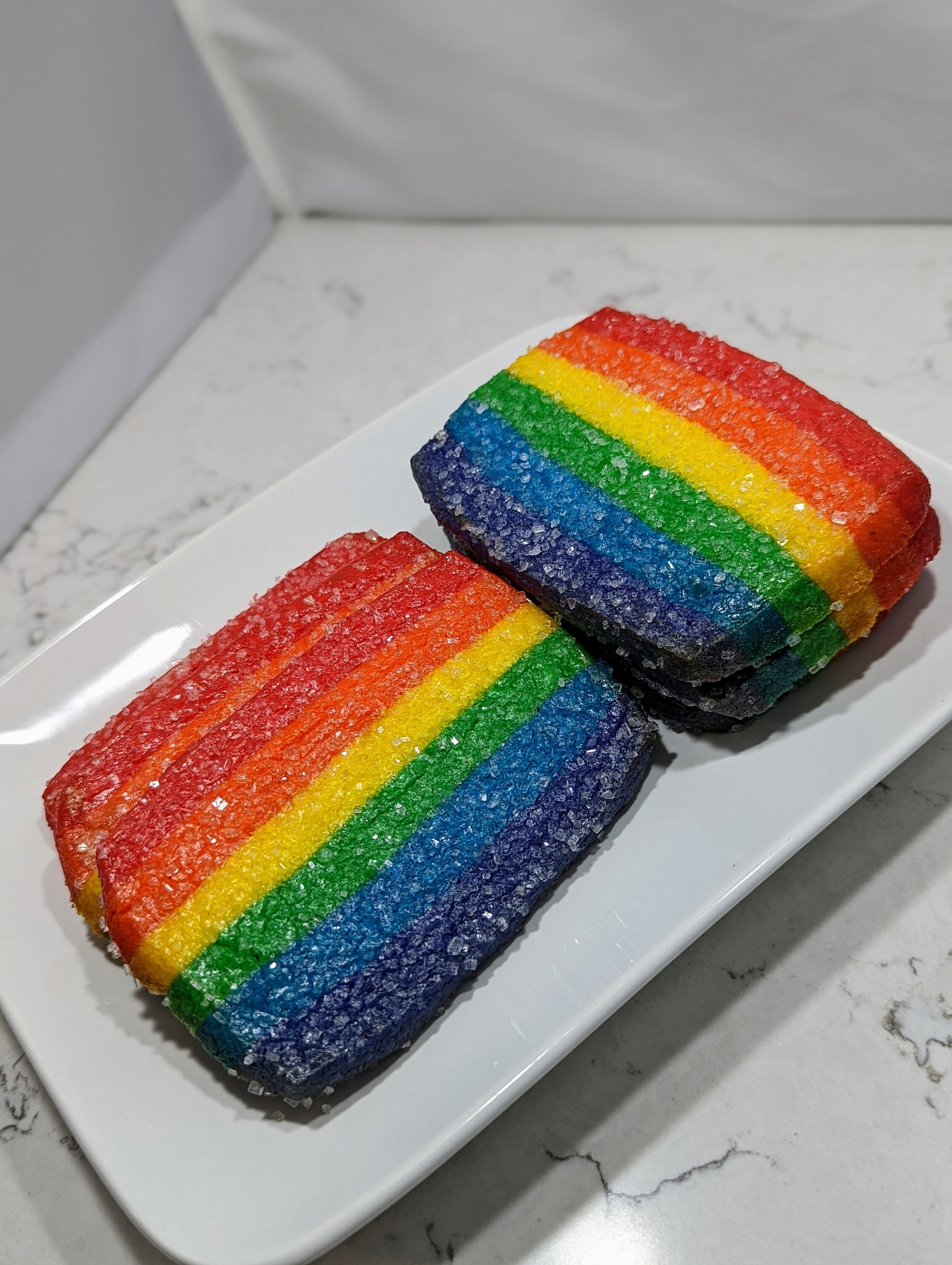 Specialty LGBTQ Sparkling Pride Flag Sugar Cookies One Dozen - Etsy