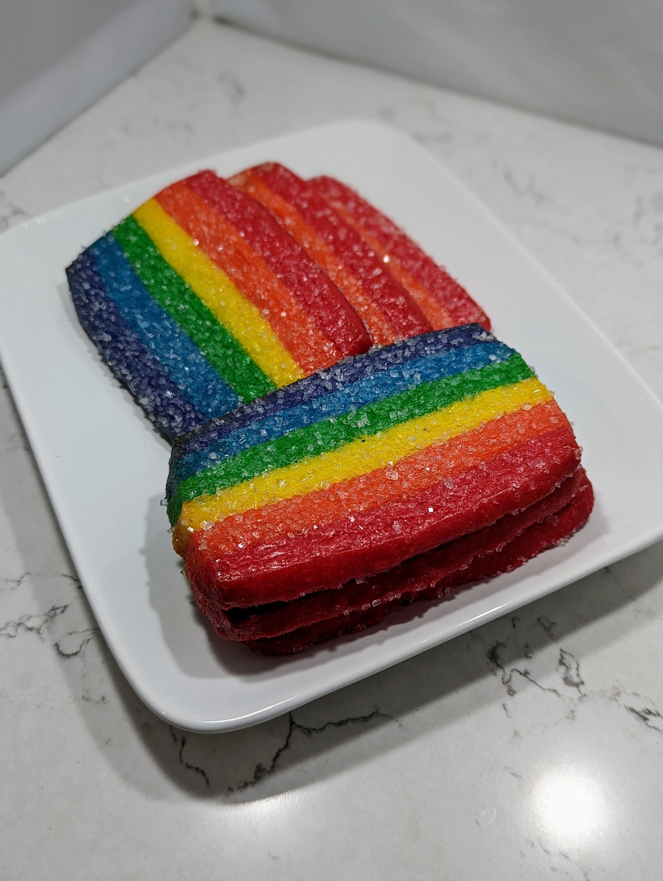 Specialty LGBTQ Sparkling Pride Flag Sugar Cookies One Dozen - Etsy