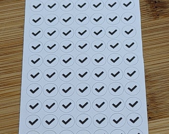 Tiny Clock Dot Planner Stickers, Colorful Mini Dot Icon Planner ...