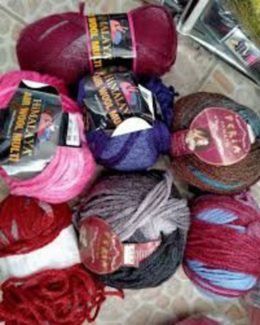 Himalaya Air Wool Multi, Turkish Yarn, 100g, 155m, Acrylic-polyamide ...