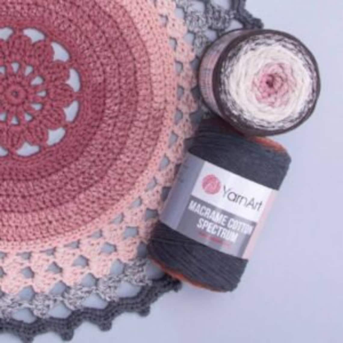 Yarnart Macrame Cotton Spectrum Multicolor Macrame Yarn - Etsy