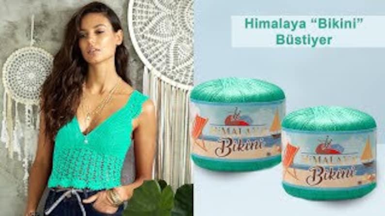 Himalaya Bikini, Summer Yarn, Bikini Yarn, Swimsuit Yarn, Swimwear Yarn ...