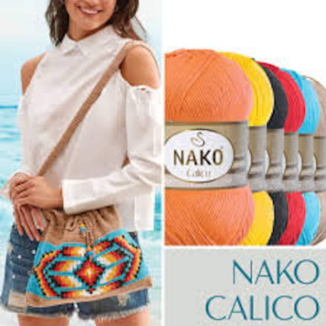 Nako Calico, Amigurumi Yarn, Bikini Yarn, Shawl Yarn, Dress Yarn ...