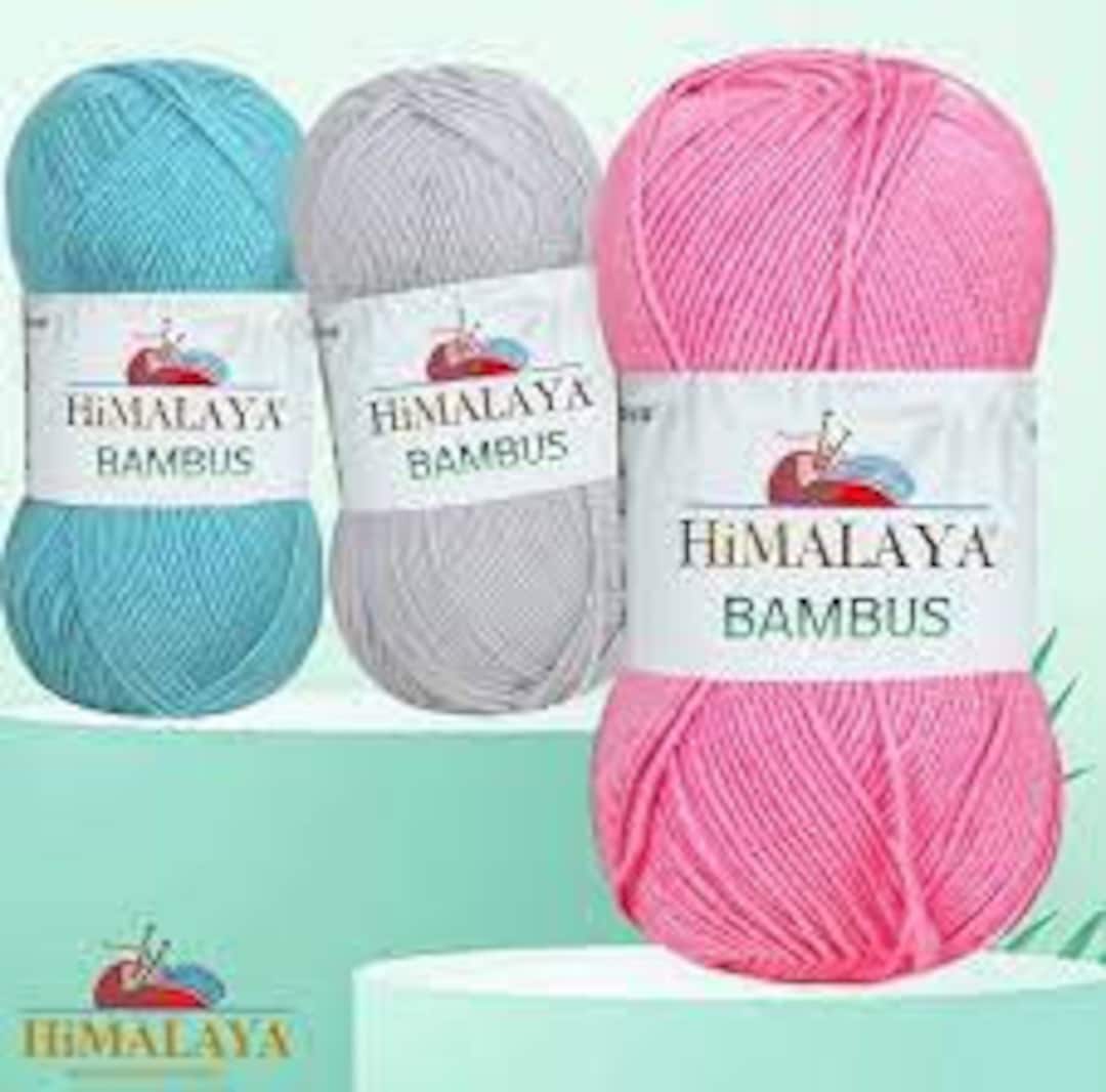 Himalaya Bambus, 100g, 260m, Bamboo- and Anti-piling Acrylic, 4 Seasons ...