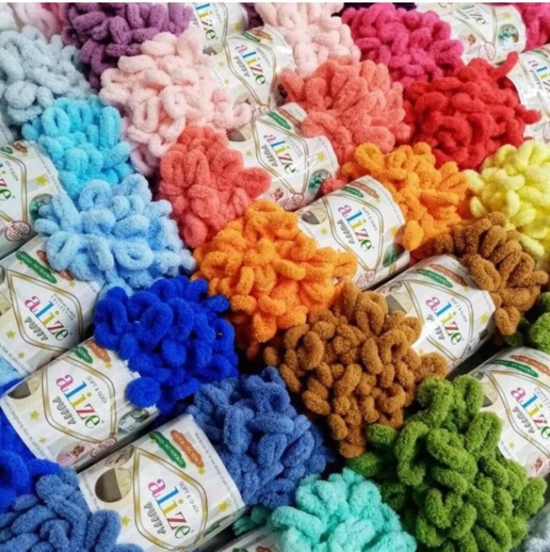 Alize Puffy, Baby Yarn, Soft Yarn, Baby Products, No Needle, No Hook ...