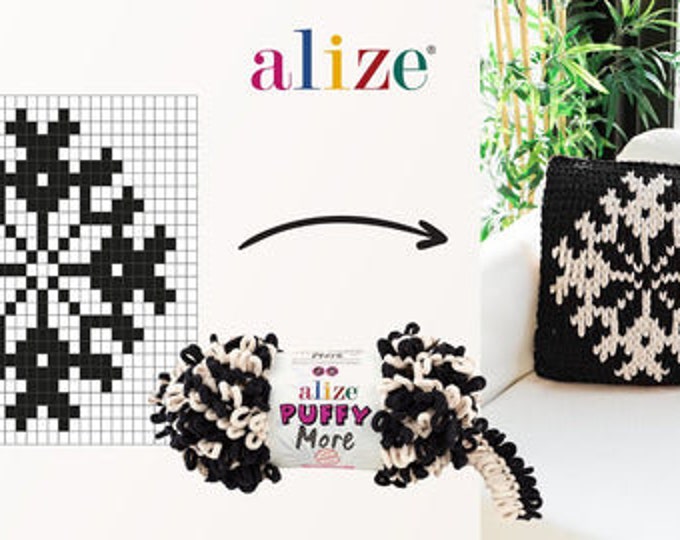 Alize Puffy More, Turkish Yarn, Knitting Pattern, %100 Micropolyester ...