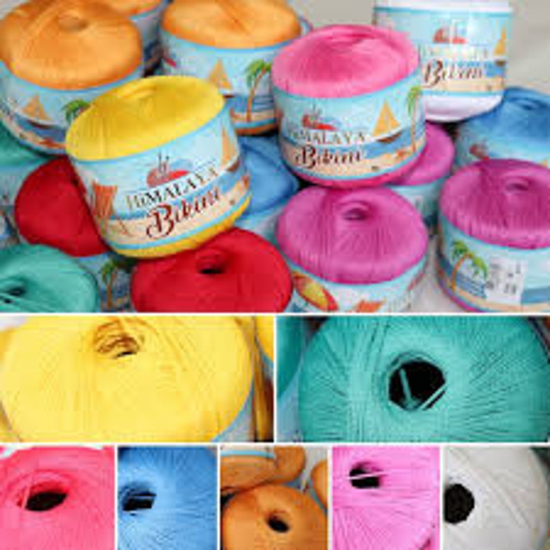 Himalaya Bikini, Summer Yarn, Bikini Yarn, Swimsuit Yarn, Swimwear Yarn ...