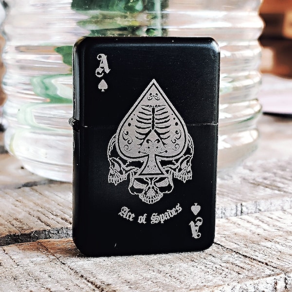 Ace of Spades Lighter - Etsy