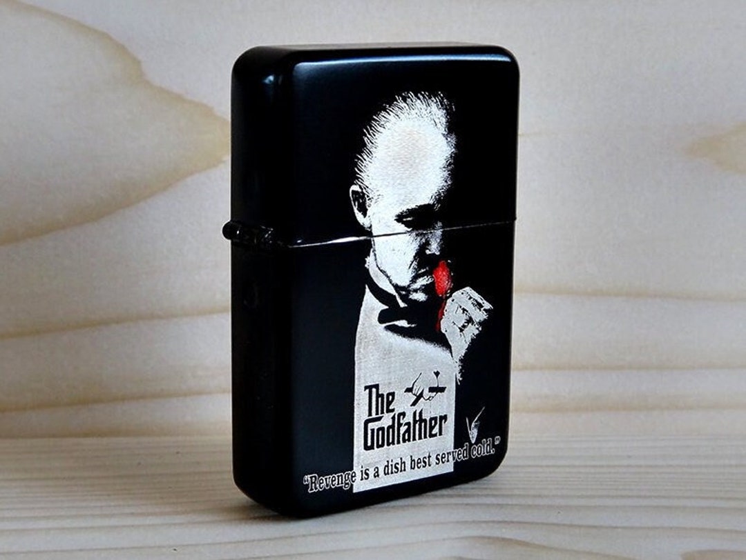 Vintage Engrave Godfather Don Vito Corleone Cigarette FREE ENGRAVE ...