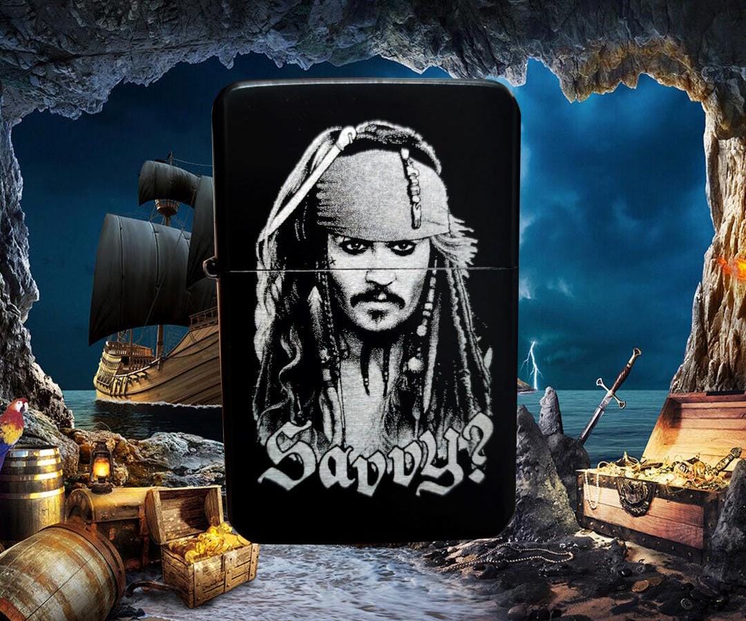 Vintage Style Black Savvy? Jack Sparrow Pirates of the Caribbean FREE ...