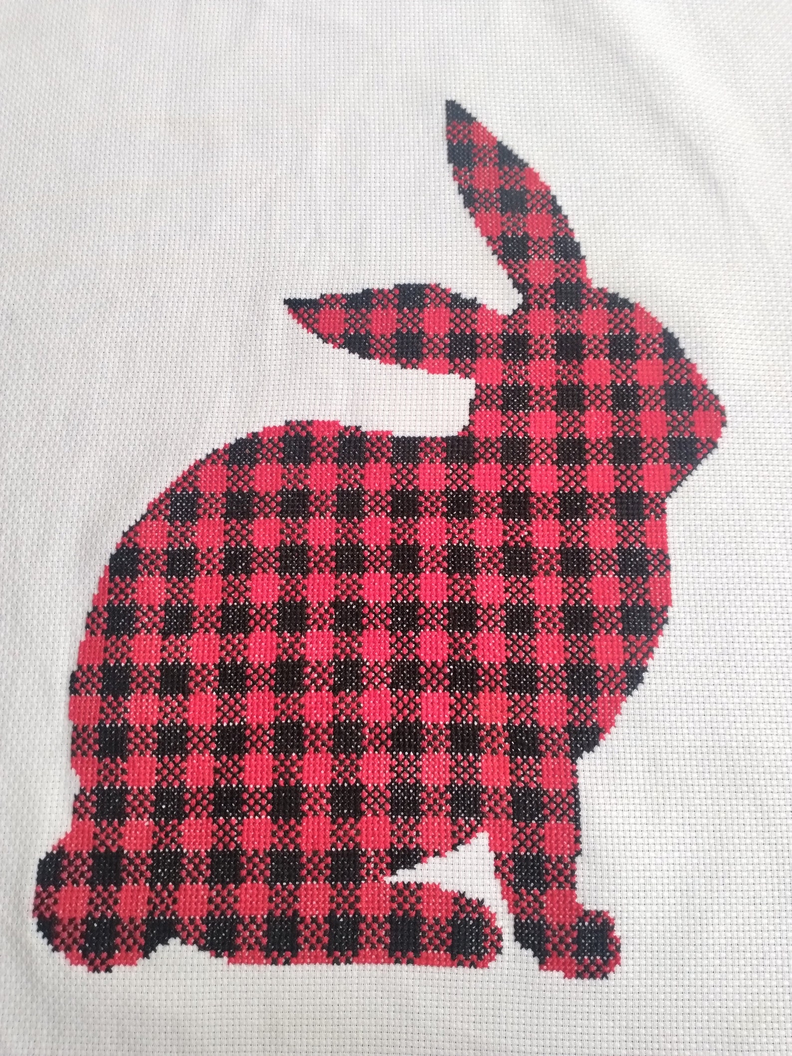 Rabbit Cross Stitch Pattern, Rabbit, Cross Stitch Pattern, Modern Cross ...