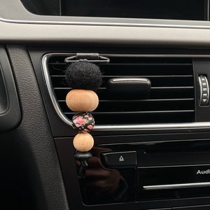 Car Charms Vent Clip Diffusers Jewelry Essential Oil Diffusers Wool Car ...