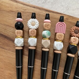 Beadable Pens | Custom Pens | Initials | Personalized Pens | Office ...