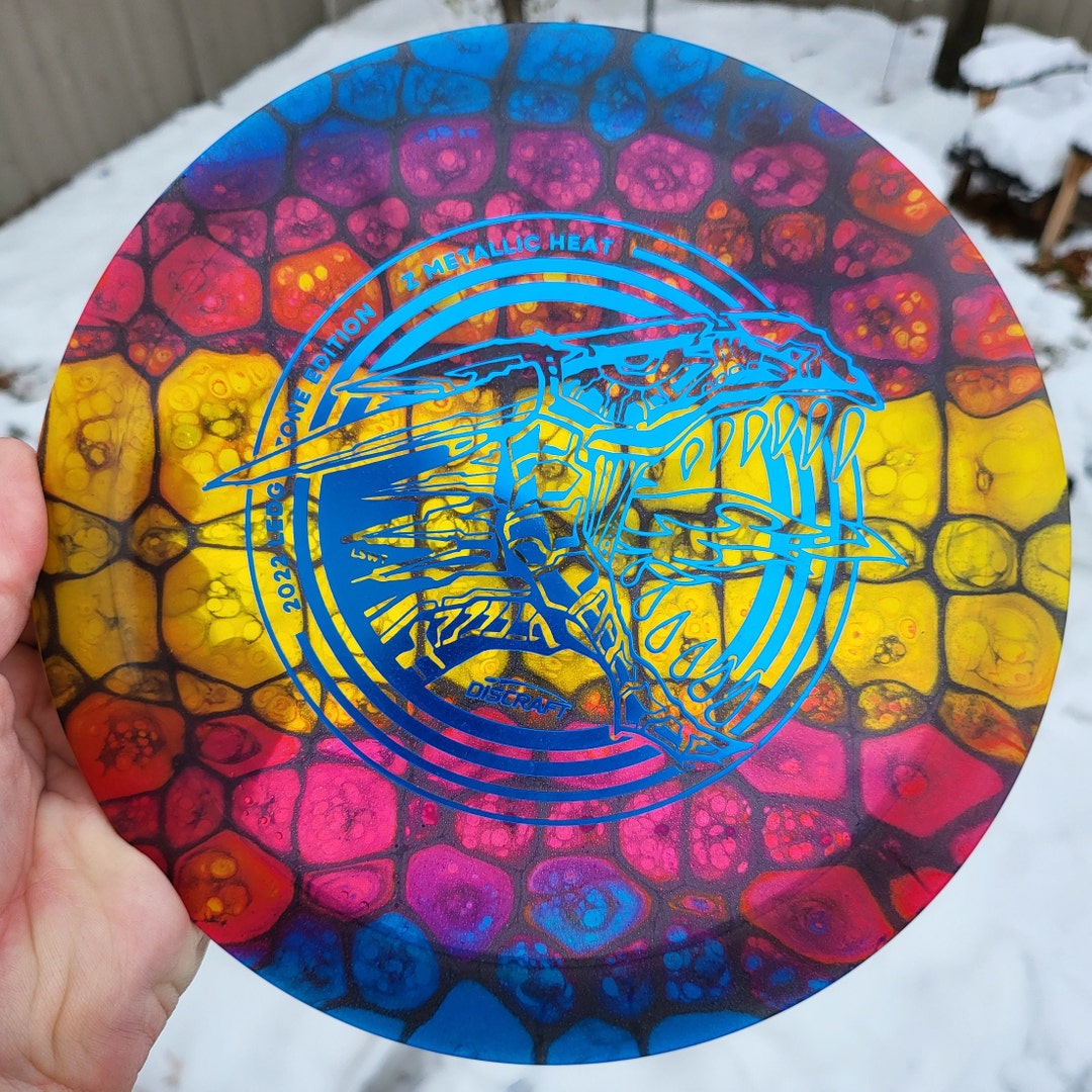 Discraft Z Metallic Heat - 2022 Ledgestone Edition - Custom Dyed Disc ...