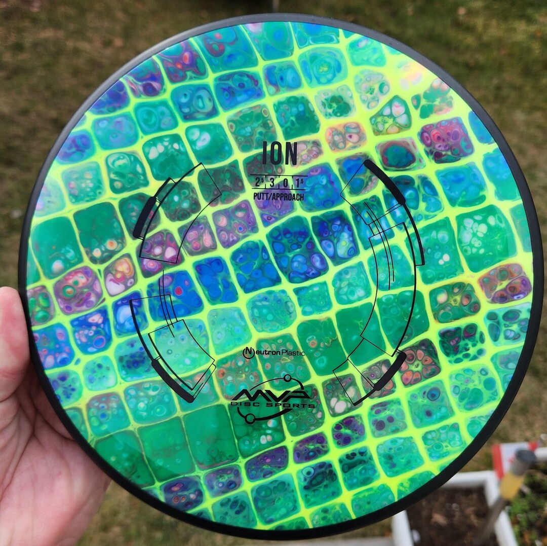 MVP Neutron Ion Custom Dyed Disc Golf Putter New Never Thrown - Etsy