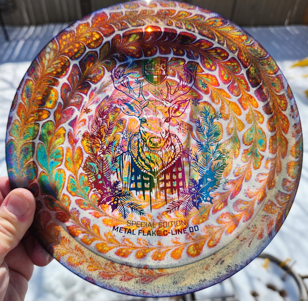 Discmania Metal Flake C-line DD Custom Dyed Disc Golf Distance Driver ...