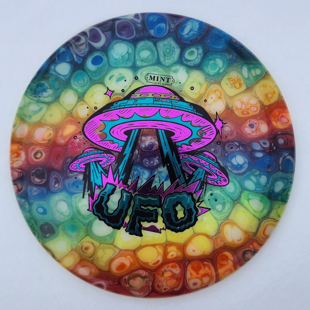 Mint Discs Nocturnal UFO Custom Dyed Disc Golf Putter New Never Thrown ...