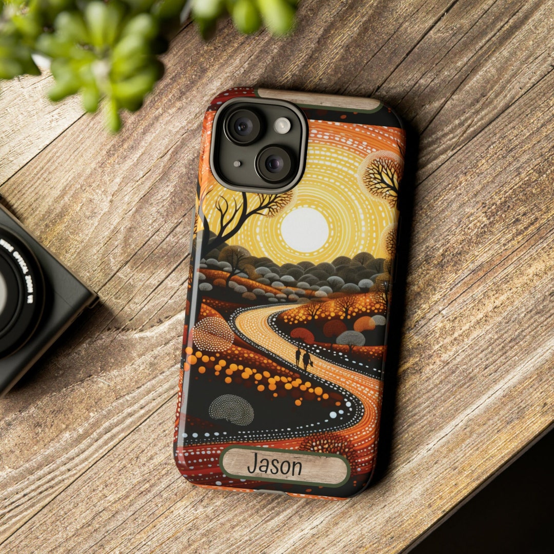 Custom iPhone Cases Aboriginal Art Personalized iPhone 15 Personalized ...