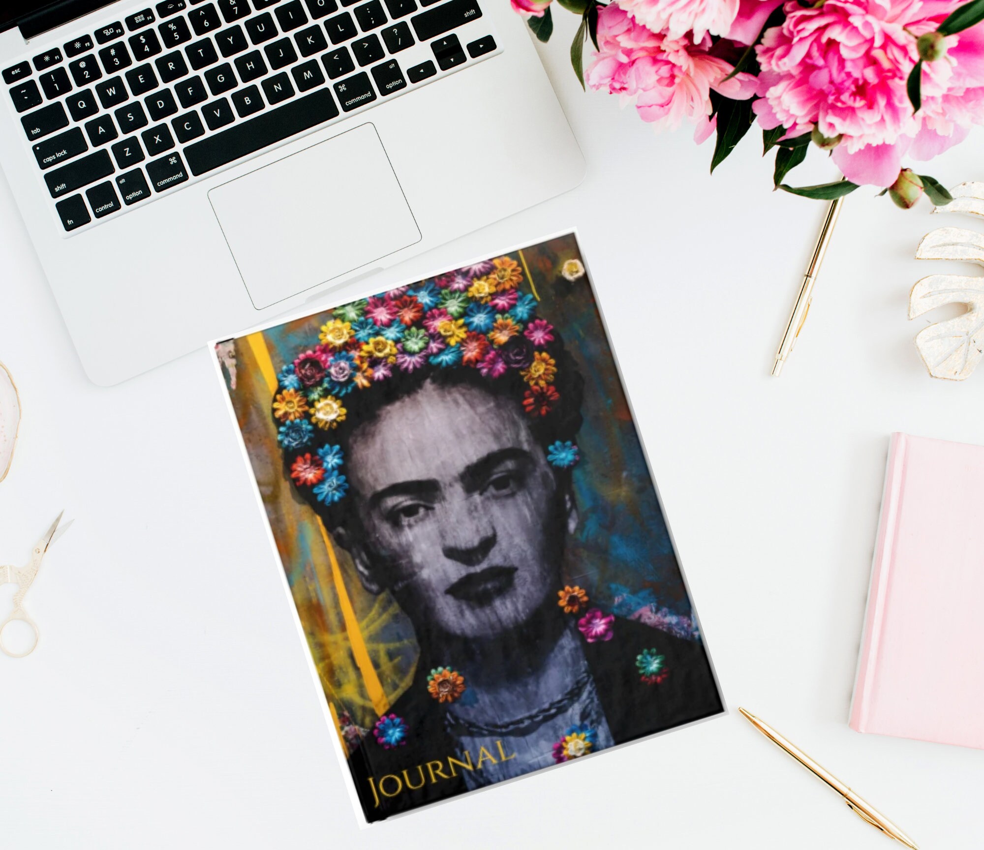 Gratitude Journal Frida Kahlo Diary Manifest Journal Celestial Notebook ...
