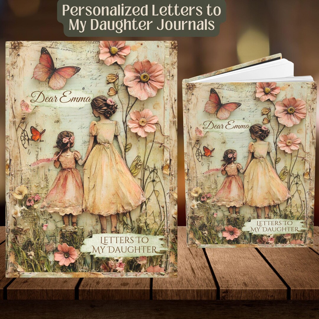 Personalized Daughter Journal: Letters to My Daughter Keepsake Notebook ...