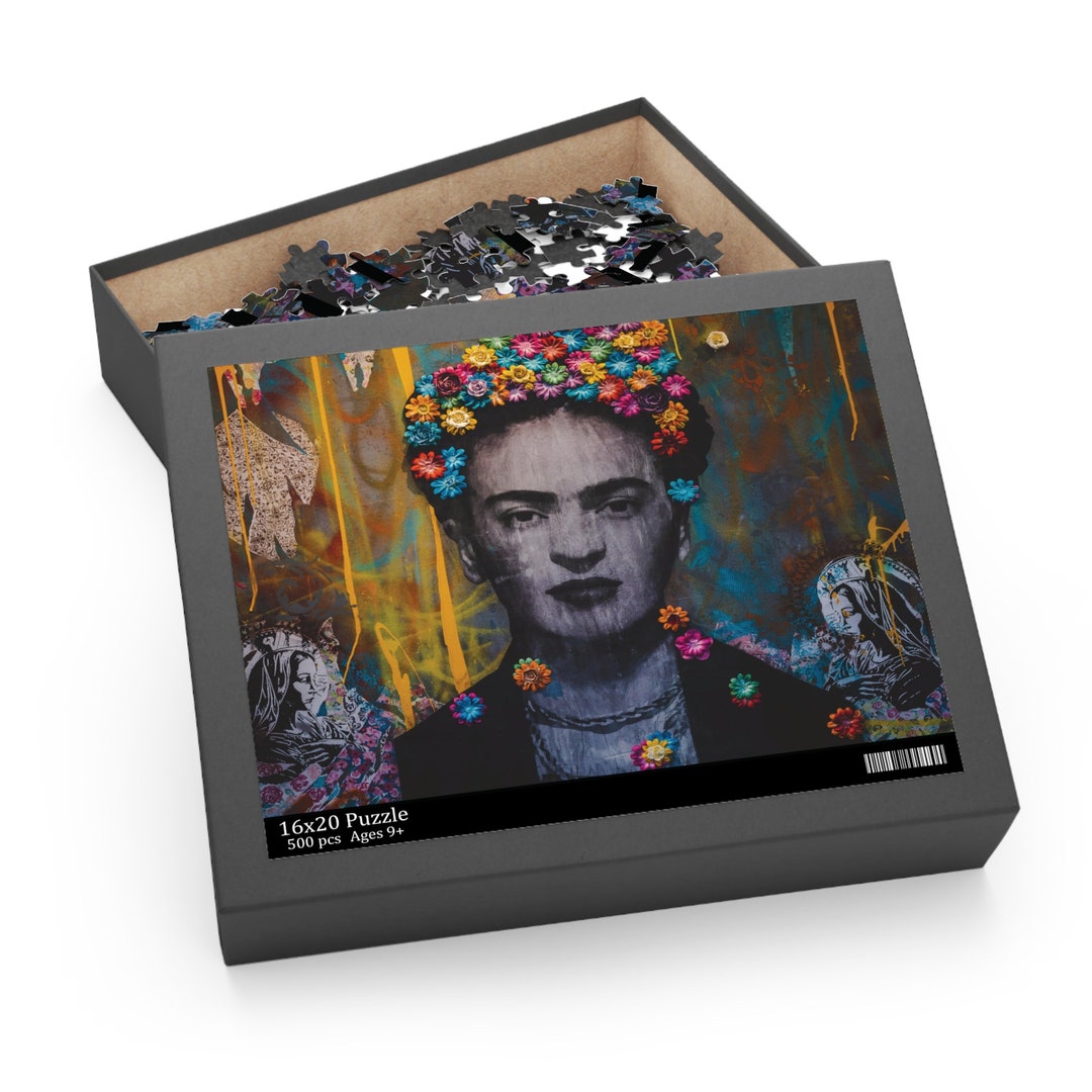 Frida Kahlo Puzzles Mexican Art Jigsaw Puzzle Abstract Art Puzzle 500 ...