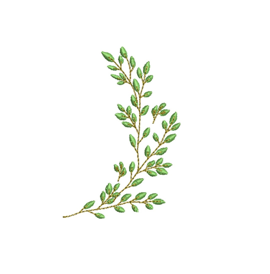Tree Branches Embroidery Design File - Etsy