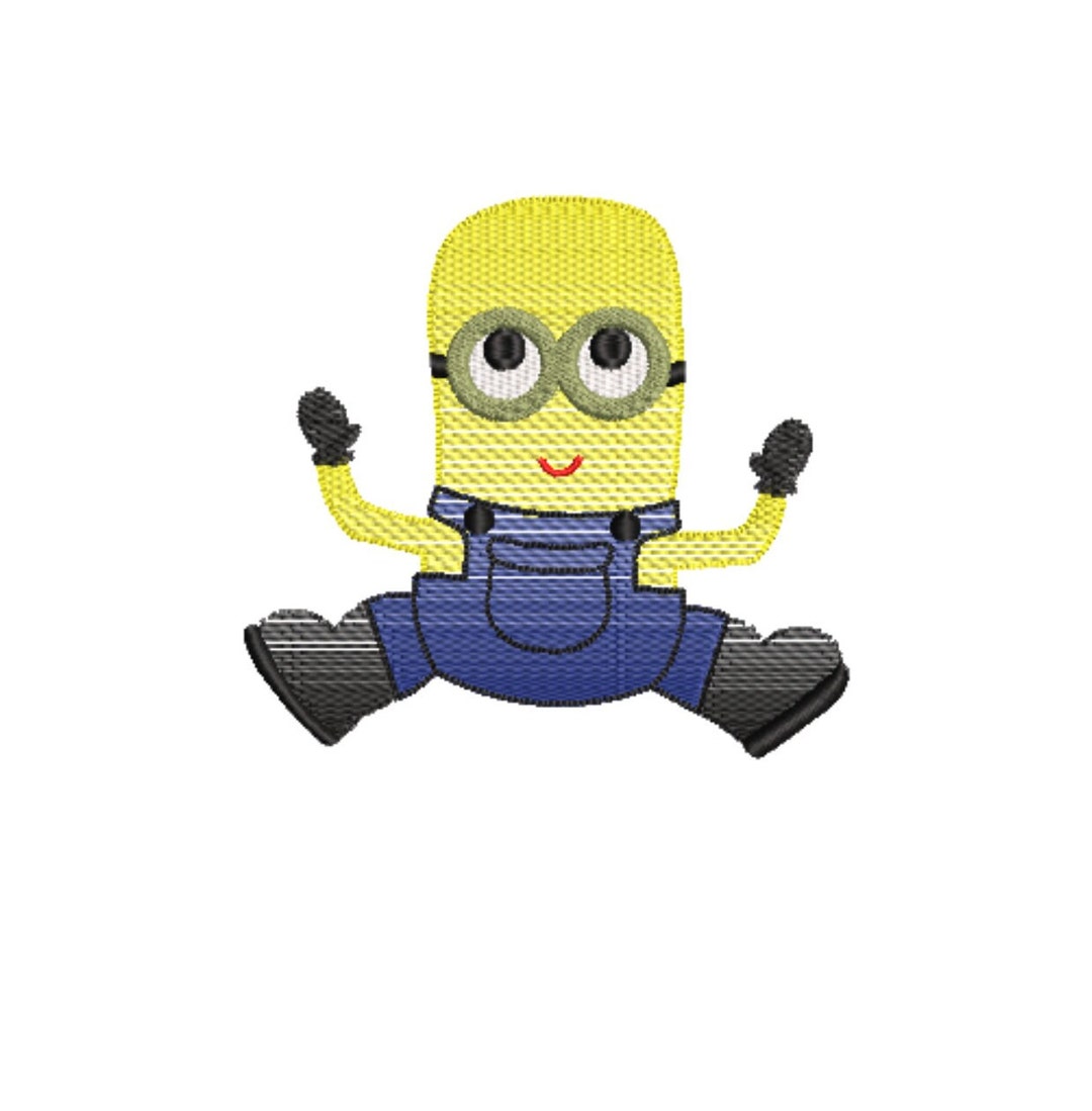 Minions Embroidery Design File - Etsy