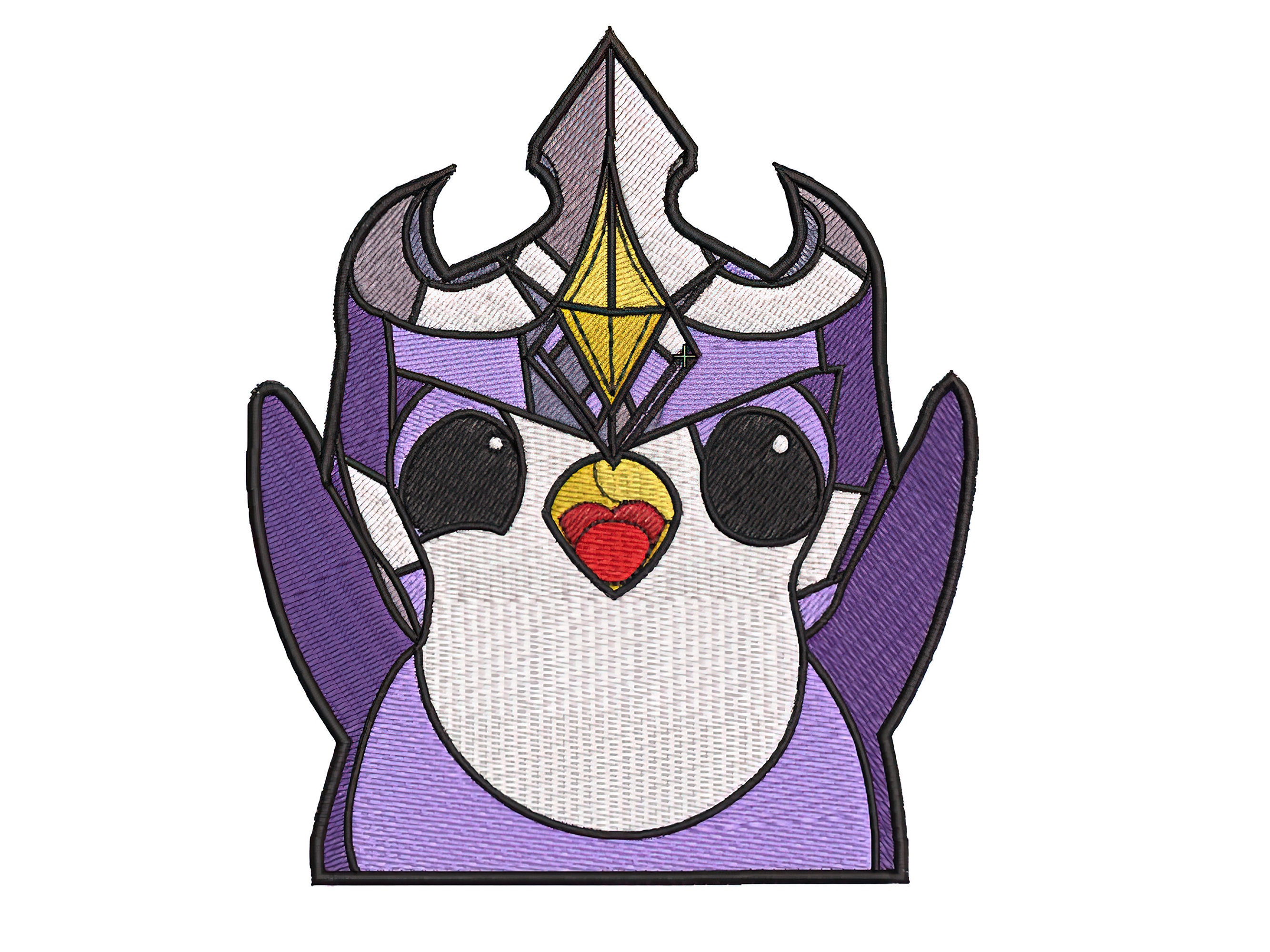 Teamfight Tactics Penguin Embroidery Design File - Etsy