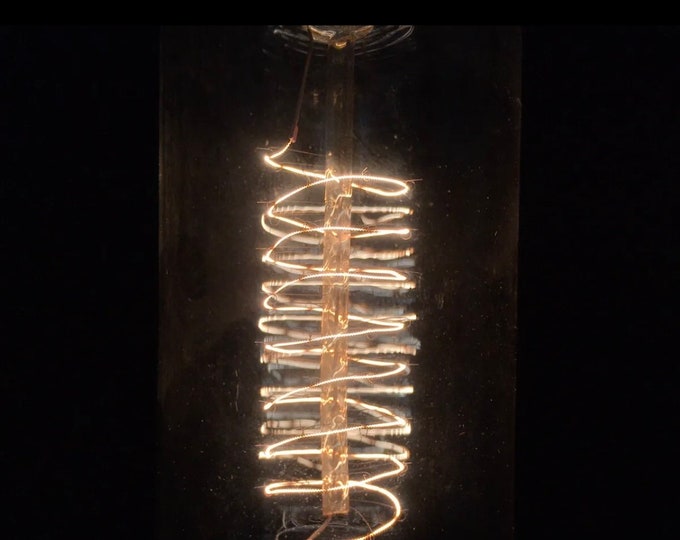 Tubular Edison Style Mad Scientist Light Bulbs, T4, Decorative Spiral ...