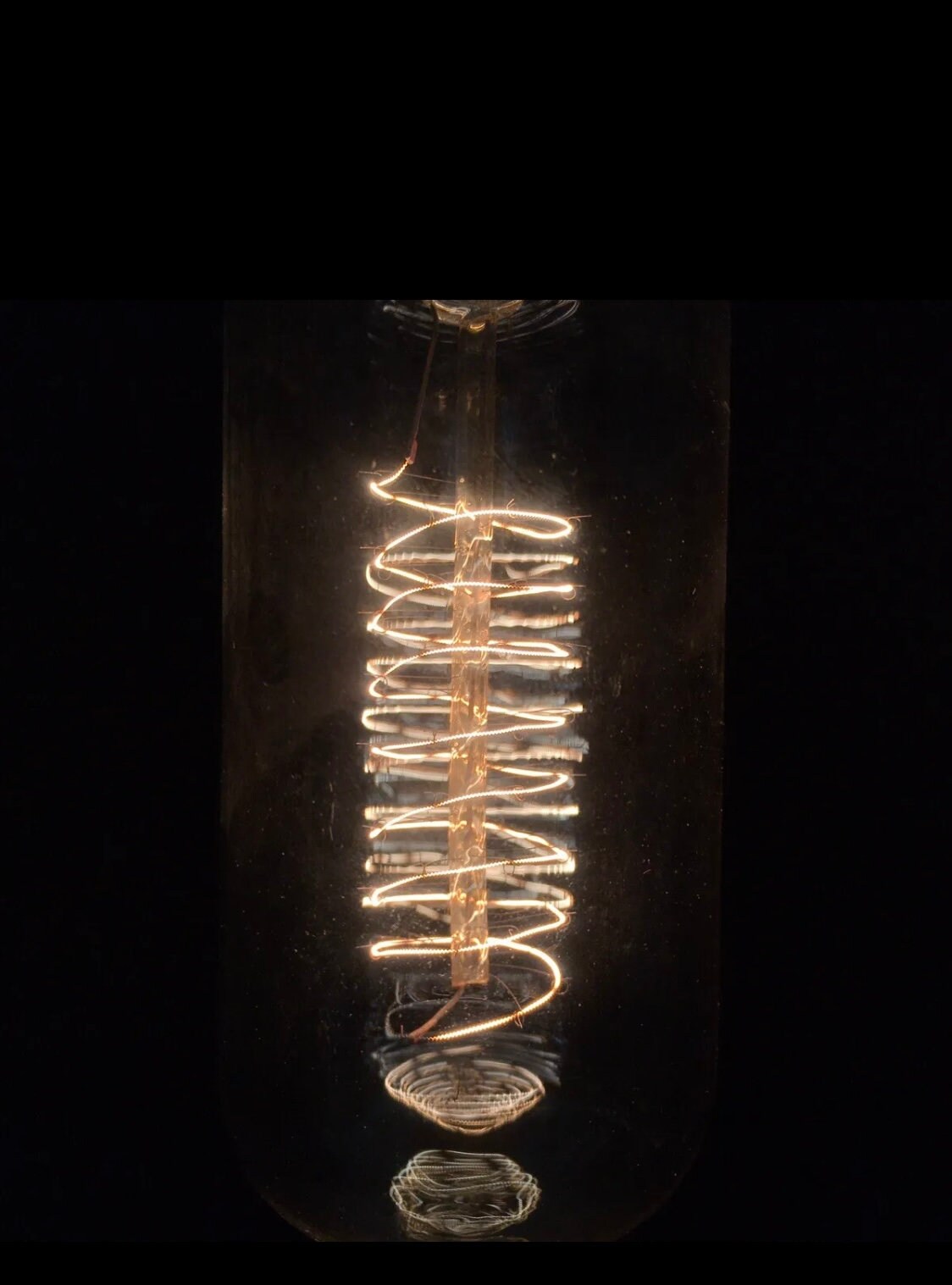Tubular Edison Style Mad Scientist Light Bulbs, T4, Decorative Spiral ...