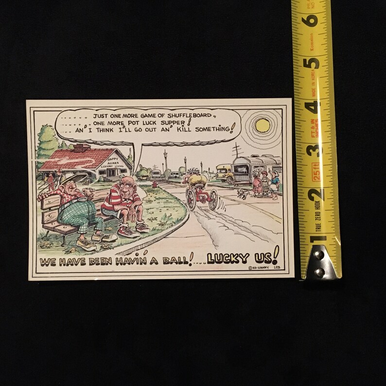 Postcard Retirement Home - the Golden Years?? - Etsy