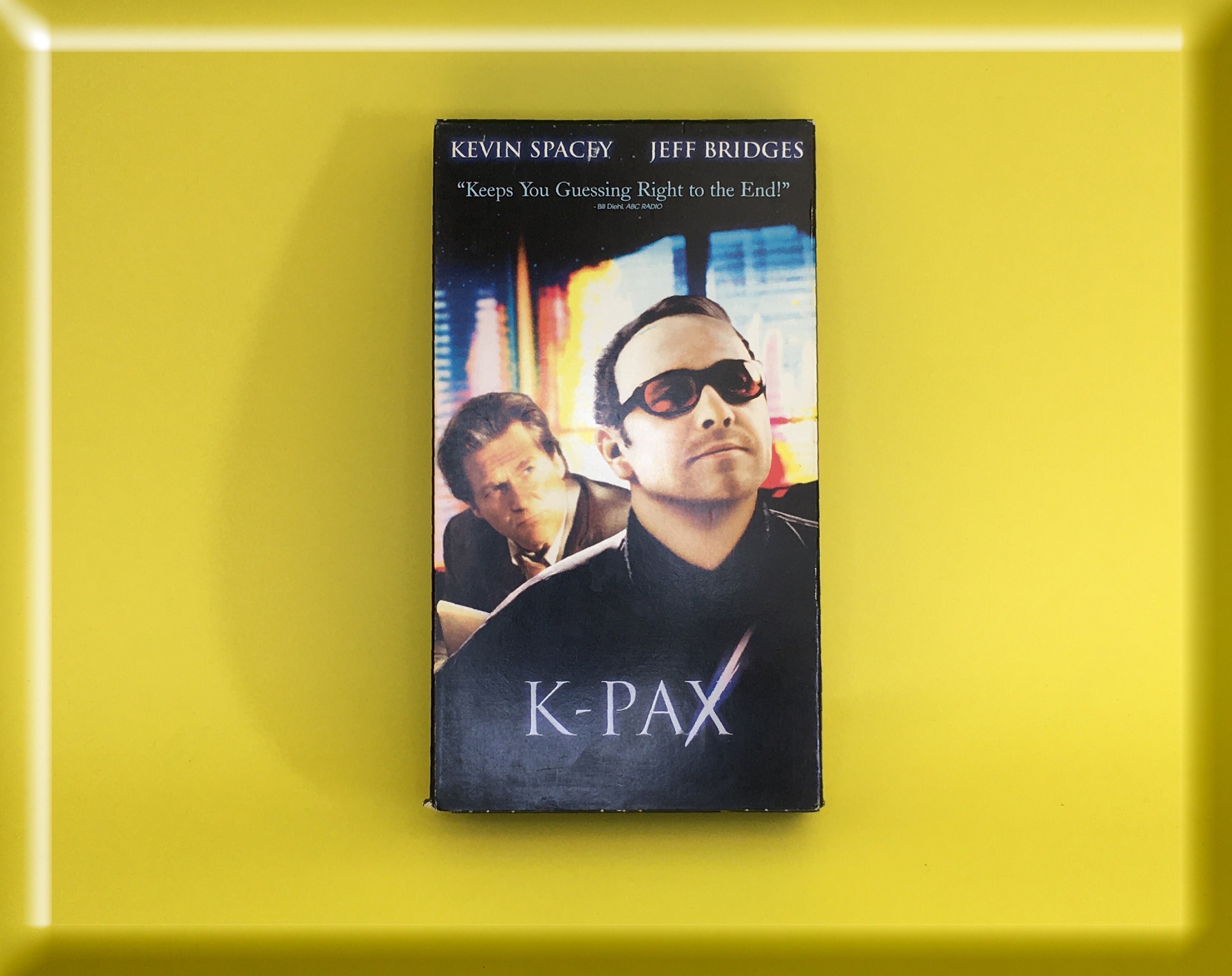 VHS Movie - "k-pax" Kevin Spacey, Jeff Bridges, 2001 - Etsy