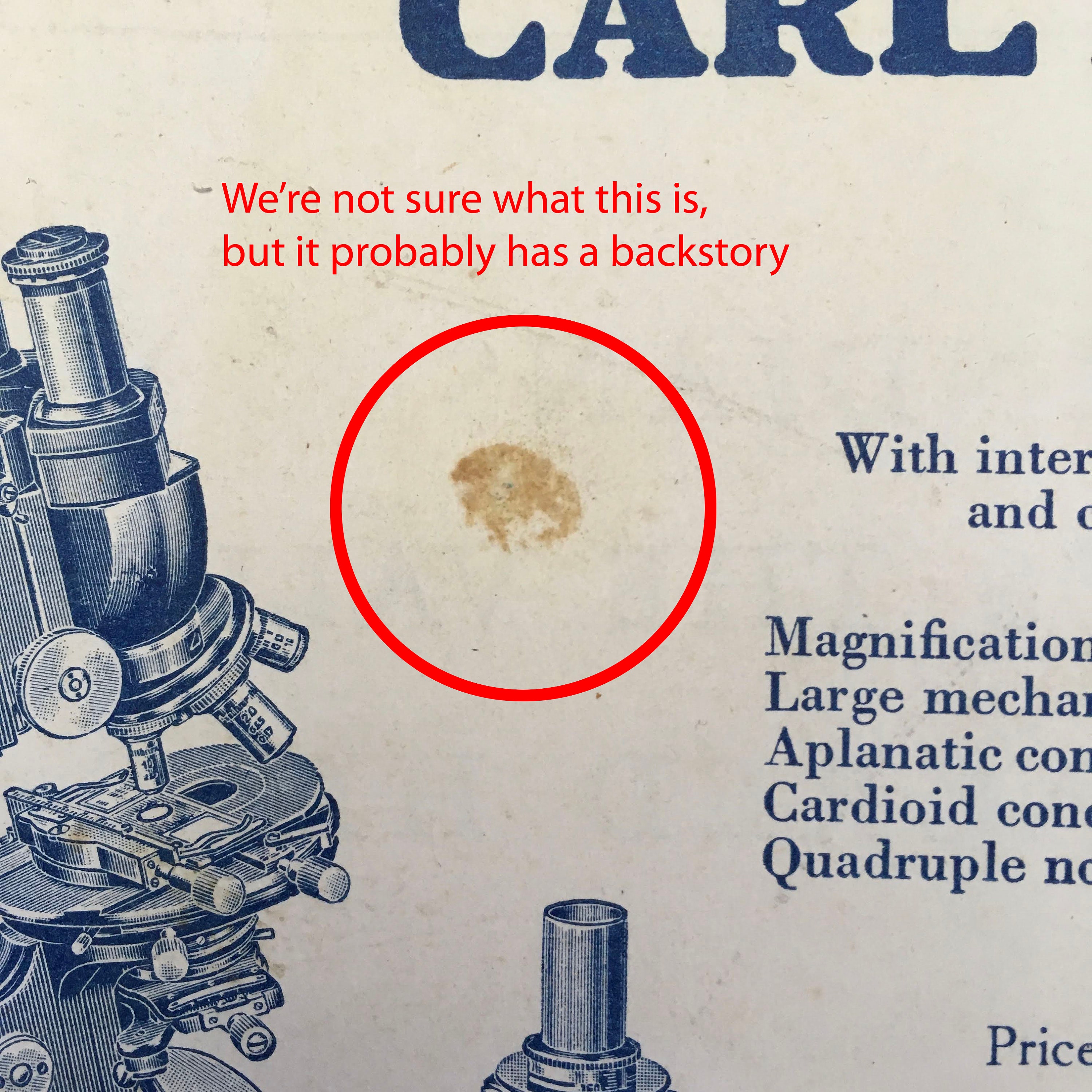 Magazine Print Ad 1930, Prosthetic Leg, Gastric Solution, Microscope ...