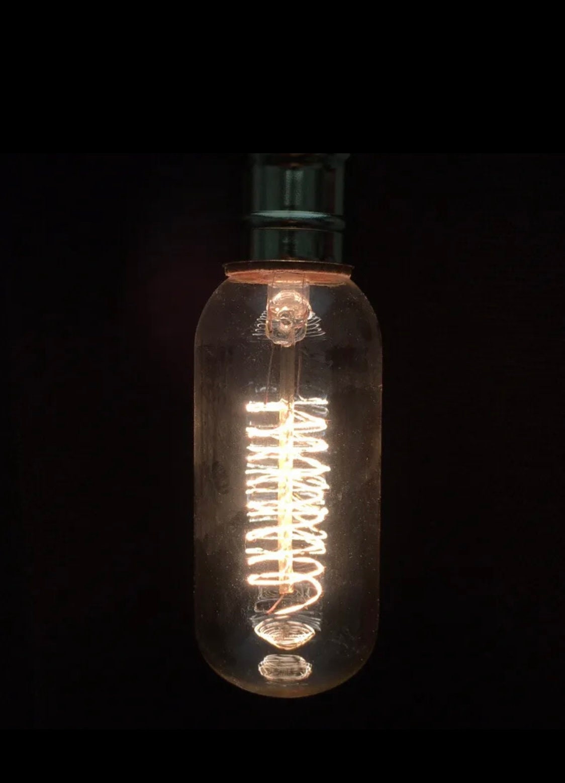 Tubular Edison Style Mad Scientist Light Bulbs, T4, Decorative Spiral ...