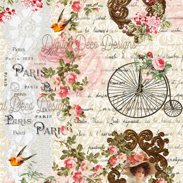 Decoupage Designs - Etsy