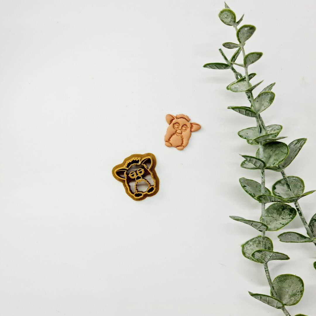 Clay Cutter FURBY 90s Retro Cutter Set Dangle Earrings Polymer Clay Art ...