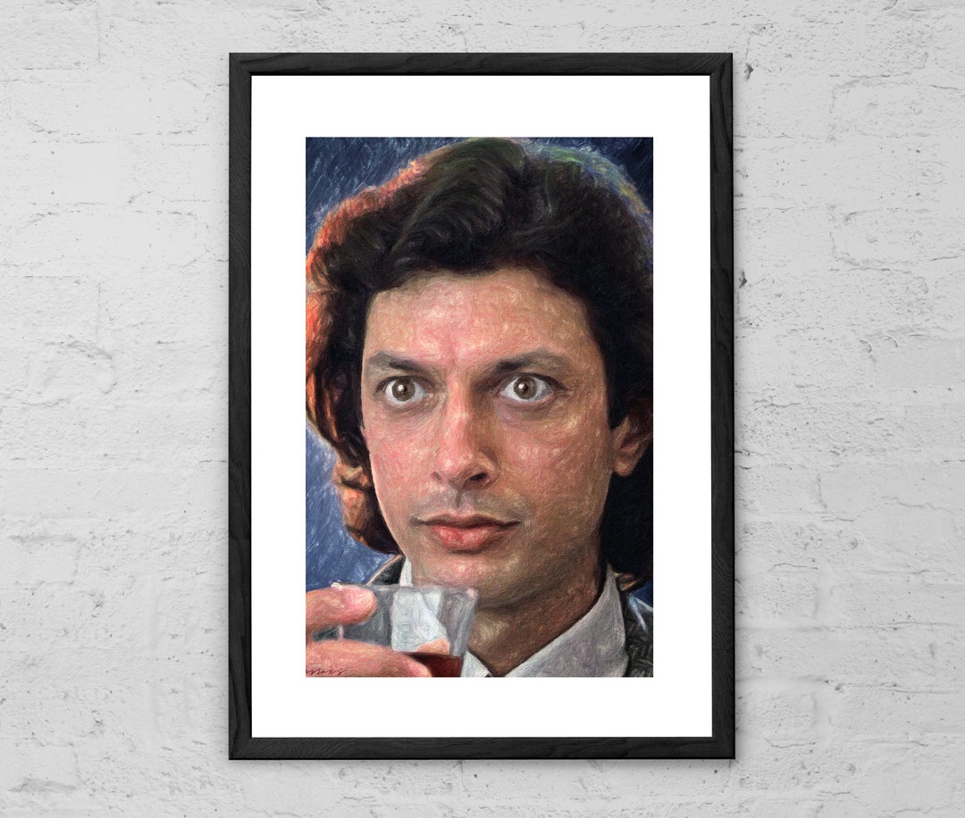 Jeff Goldblum as Seth Brundle - the Fly Movie Art - Painting - Art ...