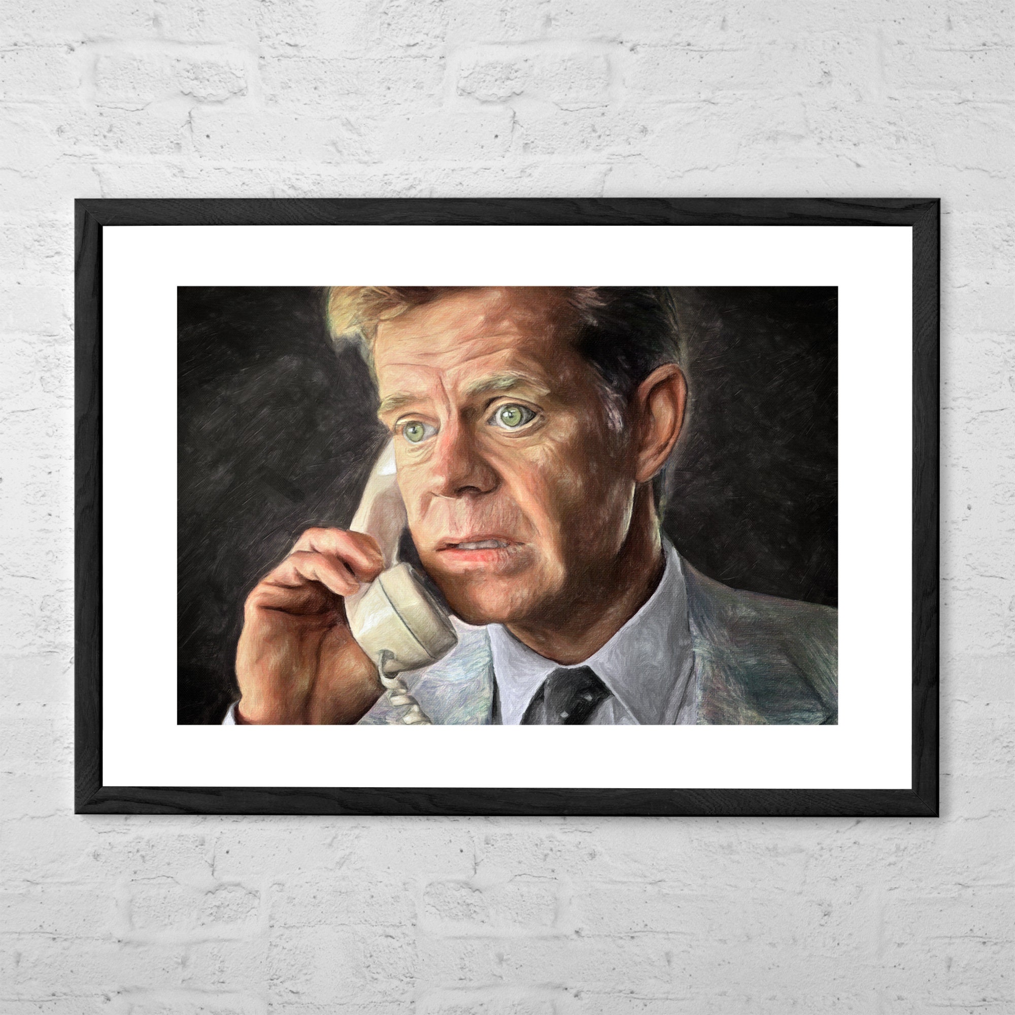 William H. Macy as Jerry Lundegaard in Fargo Painting Art Print Movie ...