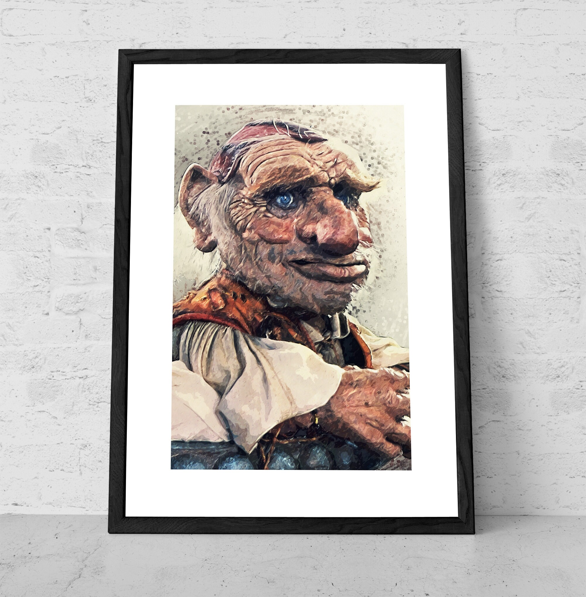 Hoggle Labyrinth Movie Illustration the Labyrinth Labyrinth Poster ...