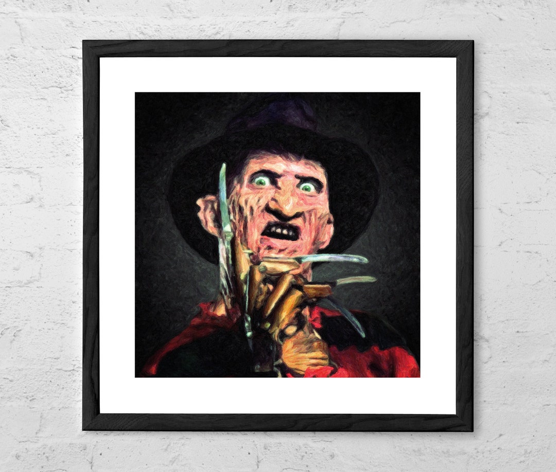 Freddy Krueger - Painting - A Nightmare on Elm Street - Movie Poster ...