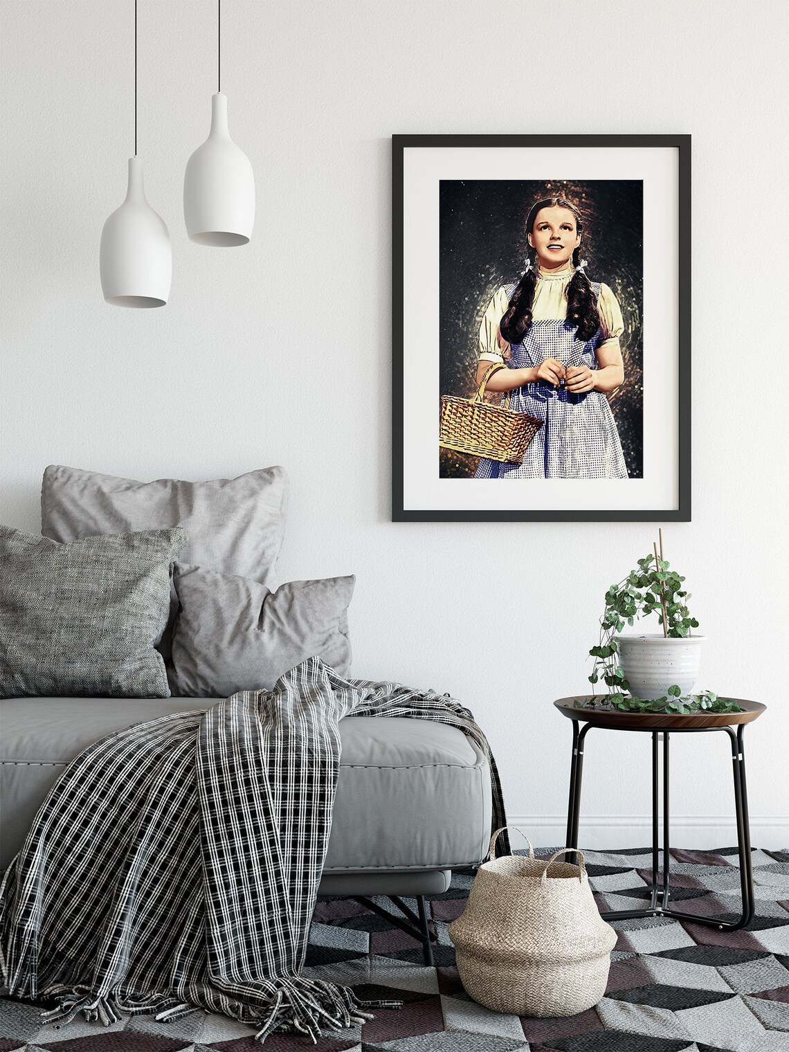 Dorothy Gale Wizard of Oz Illustration Toto I Have a | Etsy